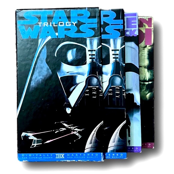 Media | Original Version Star Wars Trilogy Vhs Box Set1995 | Poshmark